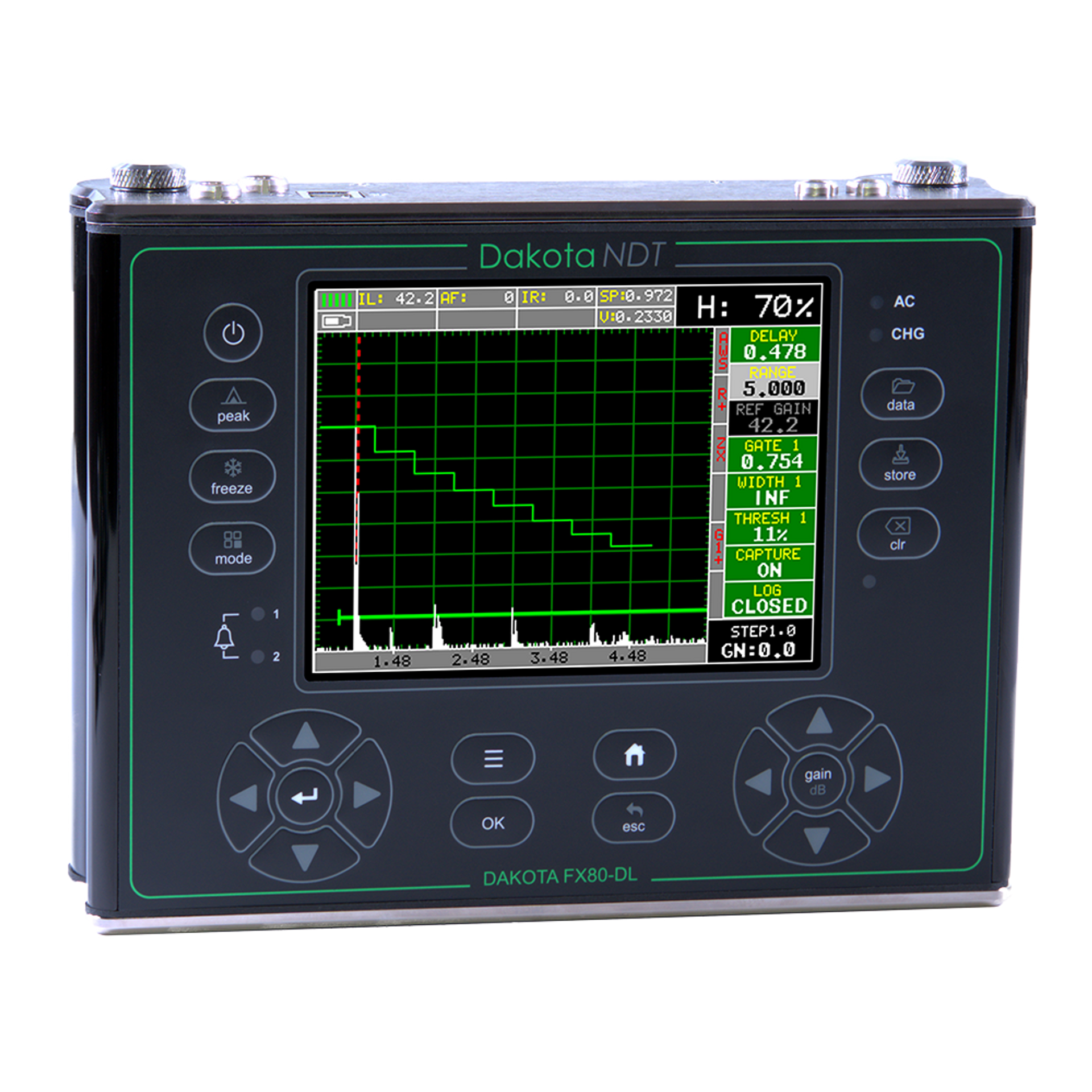 Dakota Ultrasonics DFX-8 Flaw Detectors